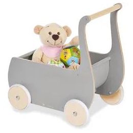 Puppenwagen Pinolino "Mette, grau" grau Kinder