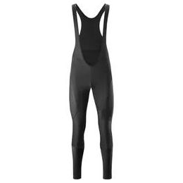 Fahrradhose Gonso "Essential Bib Tight Softshell No Pad M" Gr. L, Normalgrößen, schwarz Herren Hosen Radhose ohne Sitzpolster