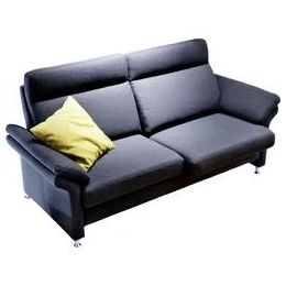 2-Sitzer Home Affaire "Mailand" Sofas Gr. B/H/T: 158 cm x 103 cm x 89 cm, Struktur, mit Move-Funktion, grau (anthrazit) mit komfortablem Federkern-Sitz, wahlweise Move-Funktion