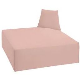 Sofa-Eckelement Tom Tailor HOME "ELEMENTS" Polsterelemente Gr. Samtstoff TSV, rosa (rose tsv 27) Sofa-Element Außenecke zur Verbindung der Sofaelemente