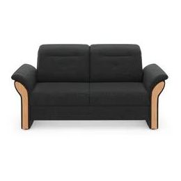 3-Sitzer Home Affaire "Dangast" Sofas Gr. B/H/T: 200cm x 92cm x 102cm, Struktur, ohne Relaxfunktion, grau (anthrazit) Kopfteilverstellung, wahlweise auch mit motorischer Relaxfunktion