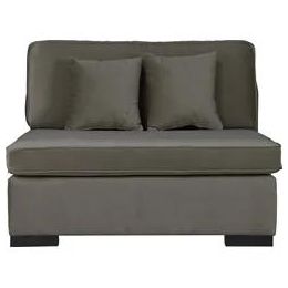 Guido Maria Kretschmer Home & Living Sofa-Mittelelement GUIDO MARIA KRETSCHMER HOME & LIVING "Skara XXL" Polsterelemente Gr. Samtoptik, grau (taupe) Modul XXL - zum eigenen Zusammenstellen, in vielen Bezugsqualitäten