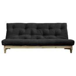 Schlafsofa KARUP DESIGN "Fresh" Sofas Gr. Gestell natur, grau (dunkelgrau) inkl. Futonmatratze