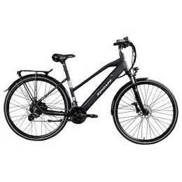 Zündapp E-Bike ZÜNDAPP "Z810" E-Bikes Gr. 50cm, 28 Zoll (71,12cm), schwarz Pedelec, Elektrofahrrad für Damen