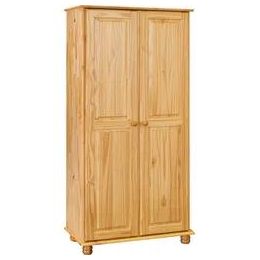 Kleiderschrank Home Affaire "Chur" Schränke Gr. B/H/T: 82cm x 170cm x 52cm, 2 St., beige (natur)