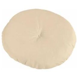 Chillkissen Max Winzer "Bodo" Gr. B/H/T: 105 cm x 18 cm x 105 cm Ø 105 cm, Strukturgewebe 16523, beige Kinder Poufs in 2 Größen