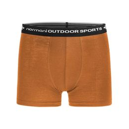 Normani Boxershorts 'Adelaide' Herren Gr&ouml;&szlig;e XXL orange / schwarz / wei&szlig;