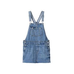 Bershka Latzrock Damen Größe S blue denim