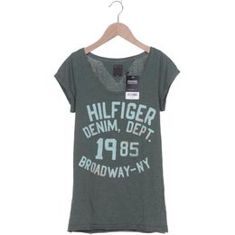 Hilfiger Denim Damen T-Shirt, grün, Gr. 36