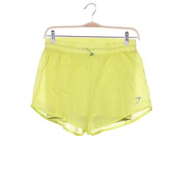 Gymshark Damen Shorts, gelb, Gr. 38