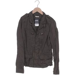 Massimo Dutti Damen Jacke, grün, Gr. 38