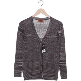 Missoni Damen Strickjacke, braun, Gr. 36