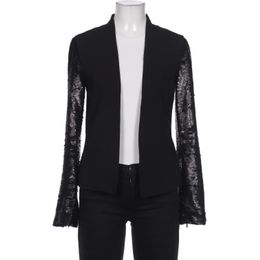 Mango Damen Blazer, schwarz, Gr. 36