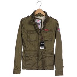 Superdry Damen Jacke, grün, Gr. 34