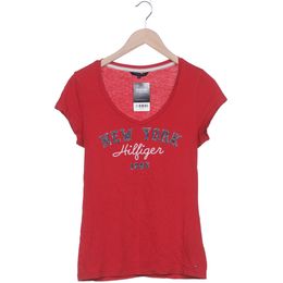 Tommy Hilfiger Damen T-Shirt, rot, Gr. 38