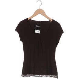 comma, Comma Damen T-Shirt, braun, Gr. 38