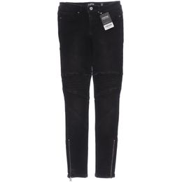 tigha Damen Jeans, schwarz, Gr. 25