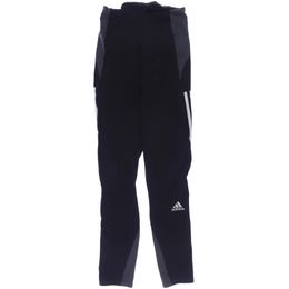 Adidas Damen Stoffhose, schwarz, Gr. 0