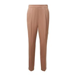 comma, COMMA B&uuml;gelfaltenhose Damen Gr&ouml;&szlig;e 38 mokka