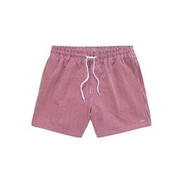 Venice Beach Badeshorts Herren Größe M blutrot / weiß