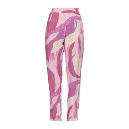 QS Hose Damen Größe 36 beige / pink / fuchsia