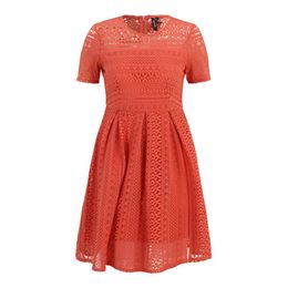 Véro Moda VERO MODA Kleid 'HONEY' Damen Größe 40 orangerot Winterkleid