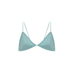 Pull&Bear Pull&Bear Bikinitop Damen Gr&ouml;&szlig;e 100 hellblau