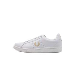 Fred Perry Sneaker low Herren Gr&ouml;&szlig;e 45 gold / wei&szlig;