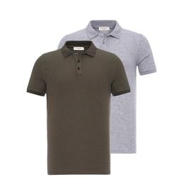 Anou Anou Shirt male Grey, Green size XL