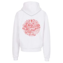 F4NT4STIC Sweatshirt 'Star Wars Christmas Death Star Weihnachten' Herren Gr&ouml;&szlig;e S rot / wei&szlig;