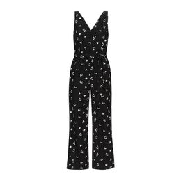 QS Jumpsuit Damen Größe XXS schwarz / weiß