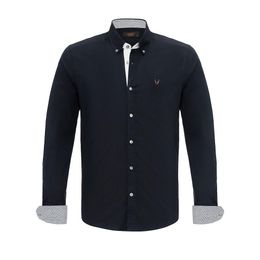 By Diess Collection Hemd Herren Gr&ouml;&szlig;e XL navy / grau / blutrot