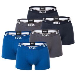 BOSS Boxer shorts male Blue, Grey size S