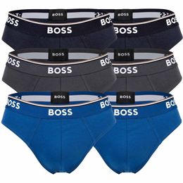 BOSS Slip Herren Gr&ouml;&szlig;e XXL blau / grau / wei&szlig;