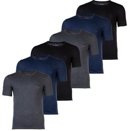 BOSS T-Shirt Herren Größe L blau / grau / schwarz