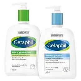 Cetaphil Feuchtigkeitslotion Pflegeset 2X460 ml