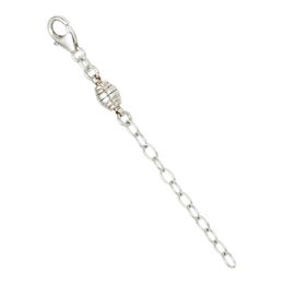 Jobo Damen Kette ohne Anhänger, Silber 925 (Sterlingsilber), silber, Silber 925 (Sterlingsilber), Halsketten, Verlängerung 925 Silber 7,5 cm