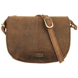 Harold'S HAROLD'S Damen Umh&auml;ngetasche "ANTIC", beige, Leder, gepflegt, Taschen, echt Leder