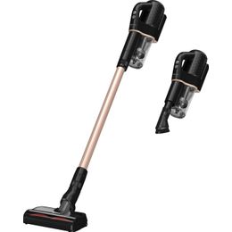 Miele Akku-Handstaubsauger "Duoflex HX1 TotalCare, 2in1-Funktion" Akkusauger mit Elektrobürste MultiFloor und CarCare Set, Obsidianschwarz Roségold schwarz (obsidianschwarz spacegrey) Akkusauger