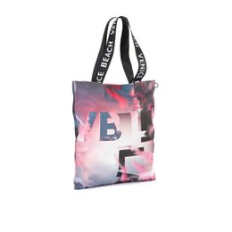 Shopper Venice Beach Gr. B/H: 35 cm x 40 cm, bunt (bedruckt) Taschen Shopper Strandtasche Handtasche, Schultertasche, große Tasche, Tragetasche VEGAN