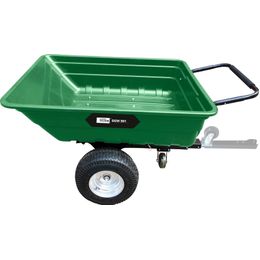 Güde Schubkarre GÜDE "GARTENWAGEN GGW 501", silber (grün, schwarz, silberfarben), B:97cm H:78,5cm L:161,5cm, Stahl, Schubkarren, 300 l, 500 kg