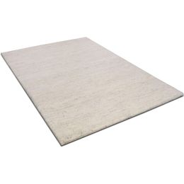 Wollteppich Theko "Amravati" Teppiche Gr. B/L: 40 cm x 60 cm, 28 mm, 1 St., beige (sand) echter Berber Teppich, reine Wolle, handgeknüpft, auch als Läufer