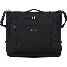 Kleidersack Travelite "Mobile, Business" Gr. B/H: 60 cm x 55 cm, schwarz Kleidersäcke Textilschutzhülle Kleidertasche Bekleidungsschutz
