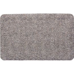 Fußmatte my home "Sydney" Teppiche Gr. B/L: 100 cm x 150 cm, 6 mm, 1 St., grau (granit) Fußmatten gemustert Schmutzfangmatte, melierte Optik, rutschhemmend, für In- und Outdoor