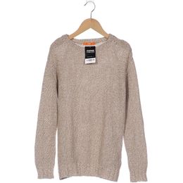 BOSS Orange Damen Pullover, beige, Gr. 36