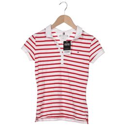 Tommy Hilfiger Damen Poloshirt, rot, Gr. 34