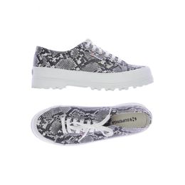 Superga Damen Sneakers, grau, Gr. 40