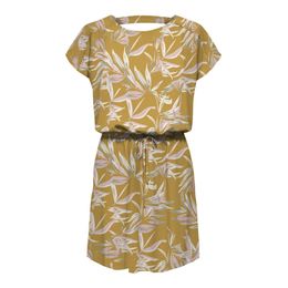 Only Kleid 'MARIANA MYRINA' Damen Gr&ouml;&szlig;e 38 senf / grau / flieder / wei&szlig; Sommerkleid