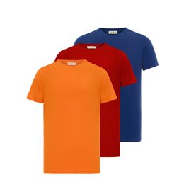 Anou Anou Shirt Herren Gr&ouml;&szlig;e XL blau / orange / rot