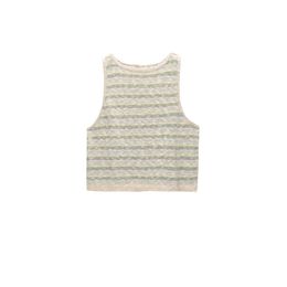 Pull&Bear Pull&bear Stricktop Damen Gr&ouml;&szlig;e M beige / hellblau / hellgr&uuml;n / dunkellila